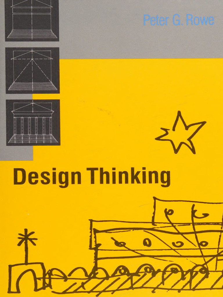 Design Thinking - Peter G Rowe | PDF | Thought | Design