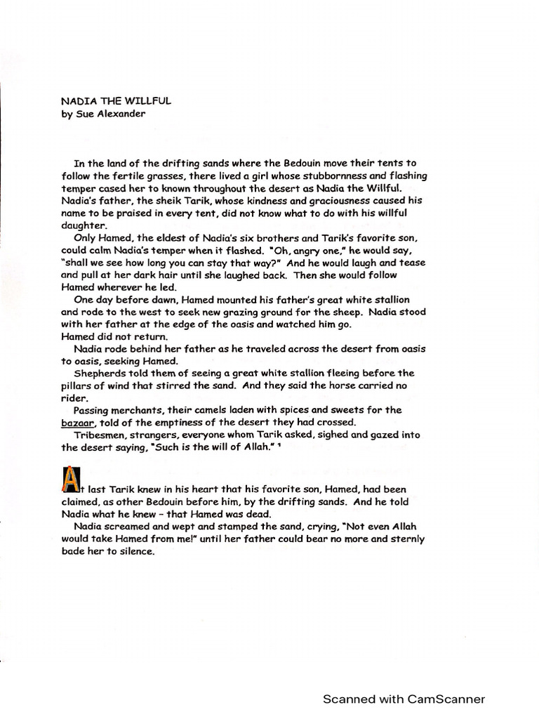 Nadia_the_Willful_Story | PDF