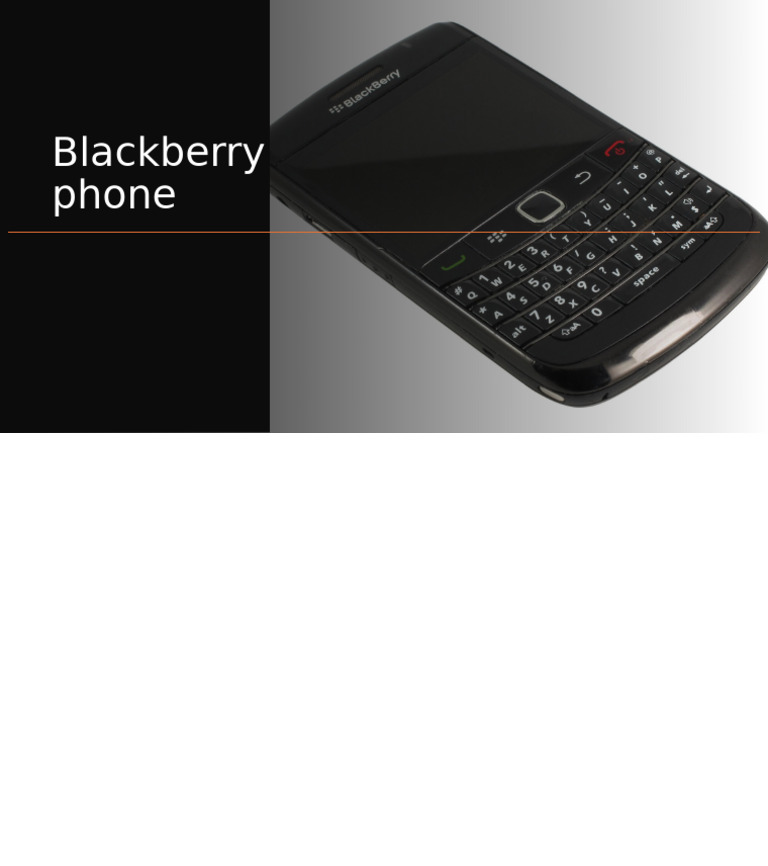 Blackberry Powerpoint Business | PDF
