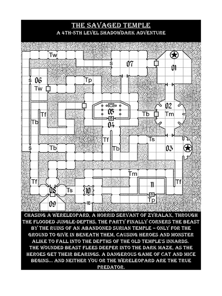 Soulblight - Sword and Sorcery - The Savaged Temple | PDF