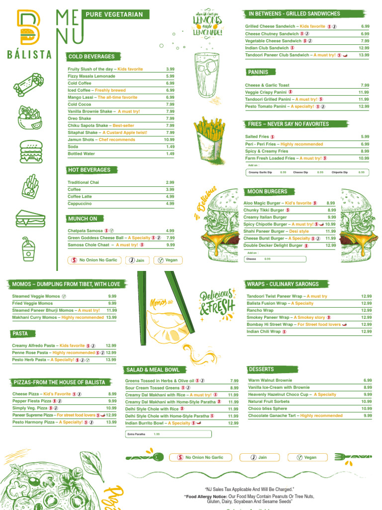 Edison Menu Design - Compressed | PDF | Hamburgers | Pesto