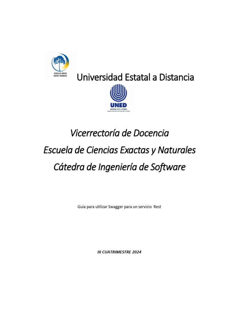 Guía para usar Swagger | PDF