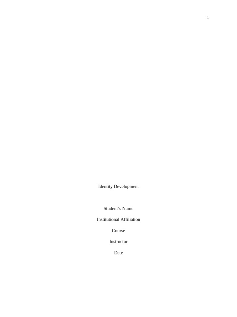 Moral Development | PDF | Identity (Social Science) | Behavioural Sciences