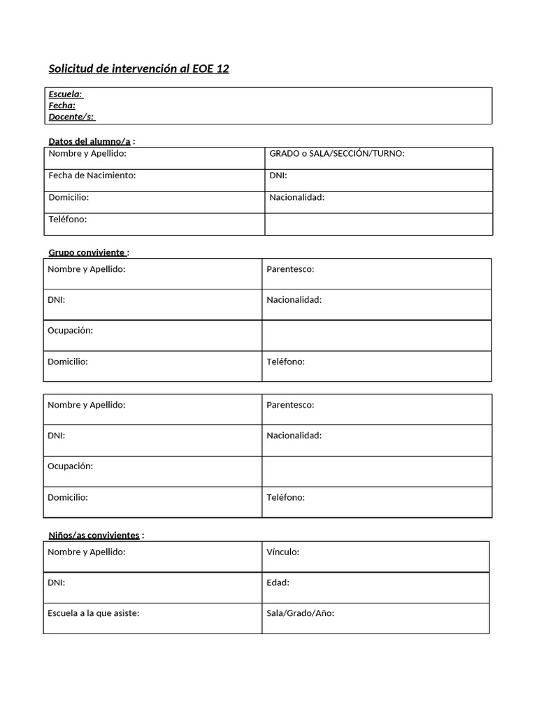 Modelo EOE 2021 | PDF | Aprendizaje