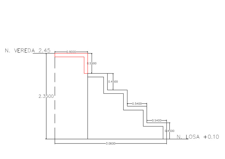 Perfil Gradas - 081050 | PDF