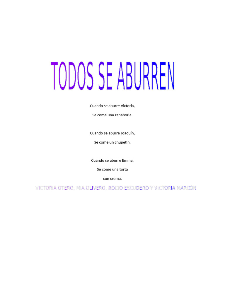 Mia Olivero Victoria Otero y Victoria Marcc3b3n | PDF