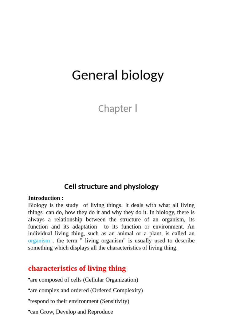 Cell Structure and Function in Biology | PDF | Cell Membrane | Osmosis