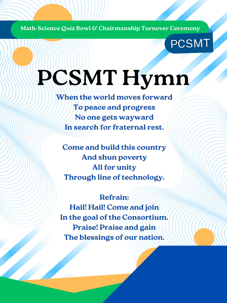 2025 PCSMT Program - Blank | PDF