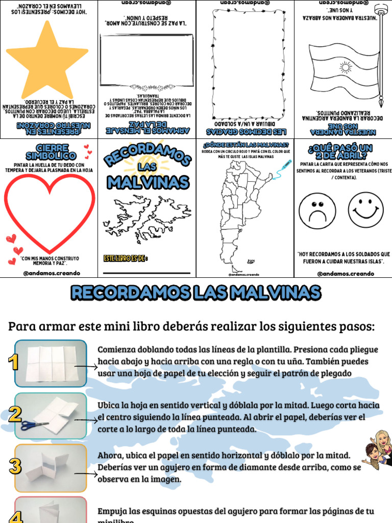 MINI LIBRO 2 DE ABRIL. ANDAMOS CREANDO | PDF