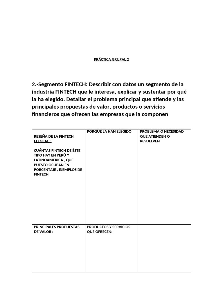 Práctica Grupal 2 | PDF