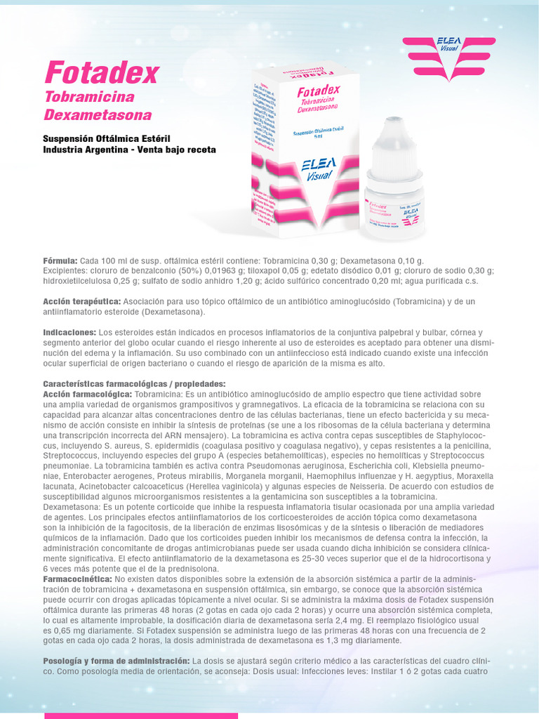 Elea-Fotadex 62a0df26109a1 | PDF | Corticosteroides | Glaucoma