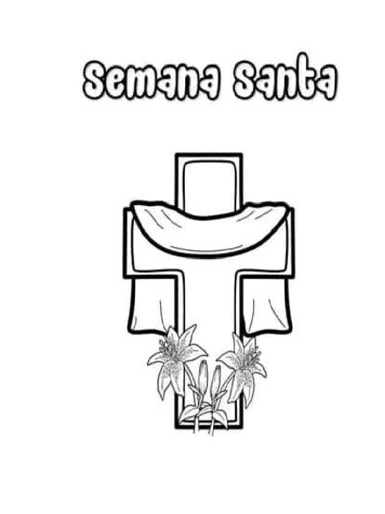 Semana Santa Colorear | PDF