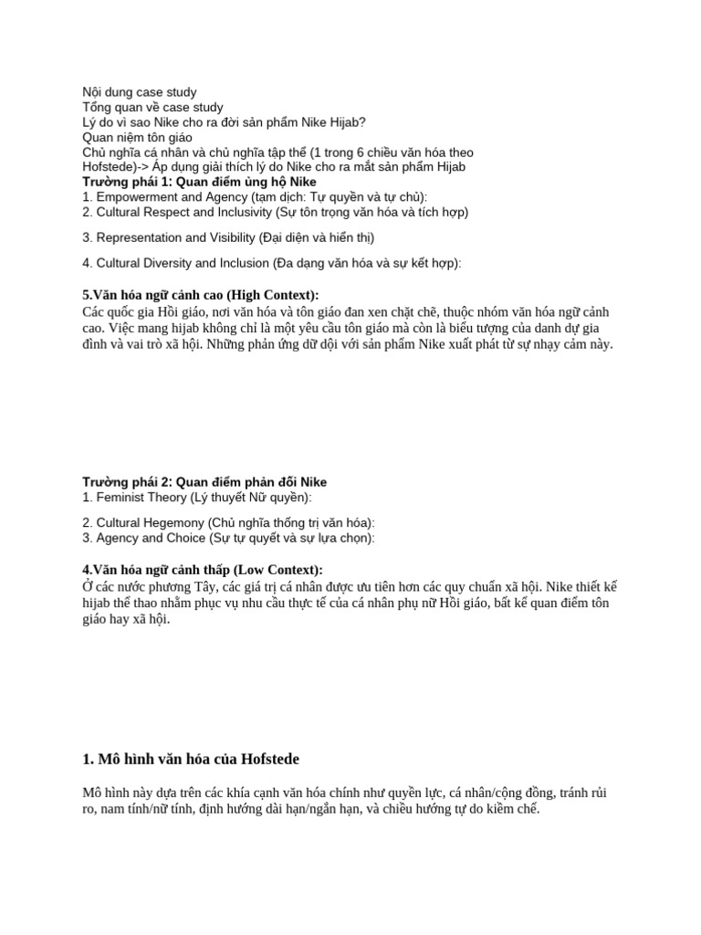 N I Dung Case Stud1 | PDF