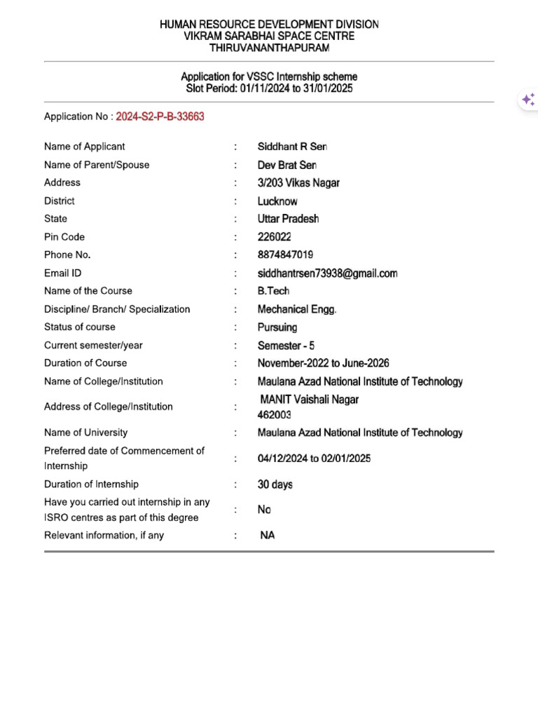 ISRO Internship (1) (1) - Compressed | PDF
