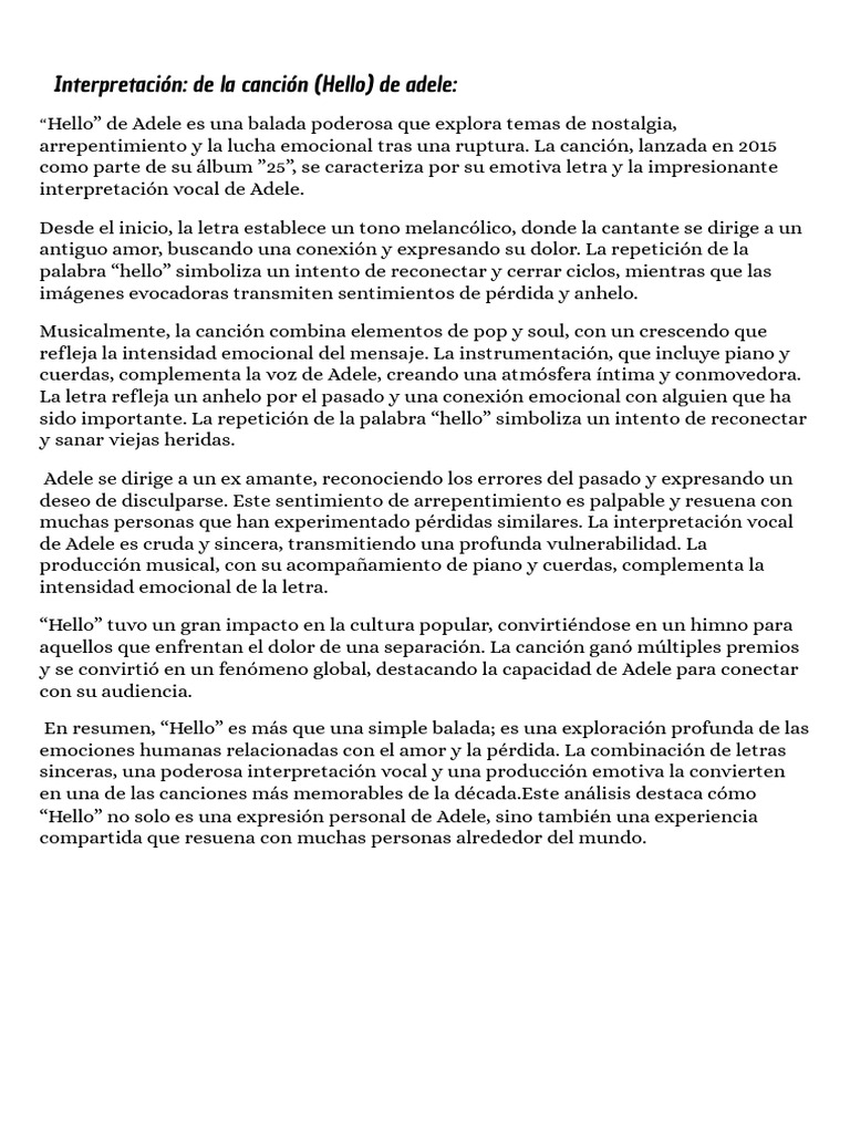 Hello de Adele - Docx - 20250326 - 194716 - 0000 | PDF