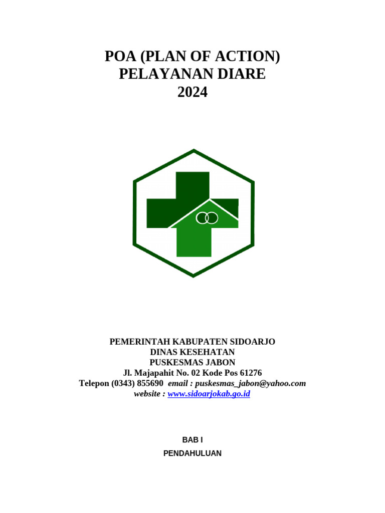 Poa Diare 2024 | PDF