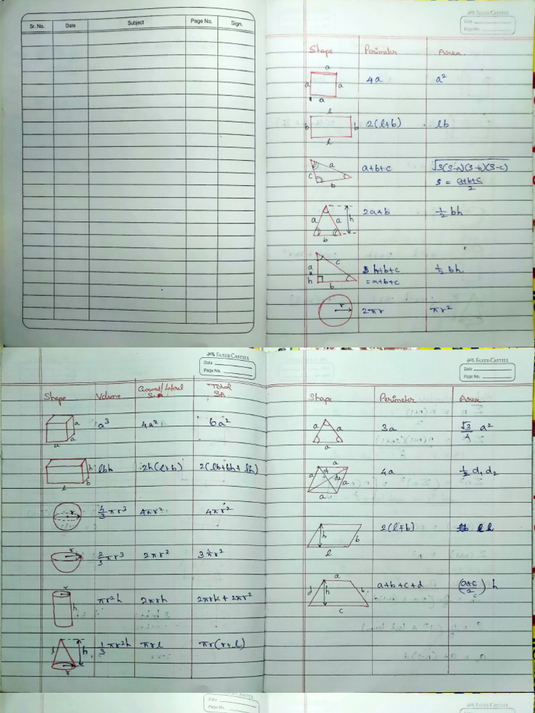 #1 - General Aptitude Short Notes | PDF