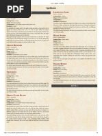 Compendium of Spells - GM Binder | PDF | Magician (Fantasy) | Gary ...