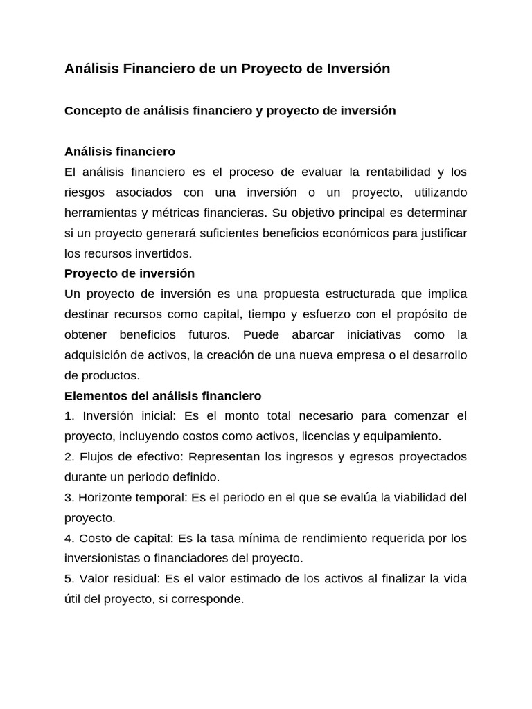 mate fin | PDF | Tasa interna de retorno | Sector privado