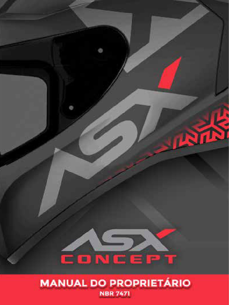 Manual Capacete ASX | PDF