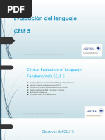 Celf 5 Manual de Aplicación y Corrección | PDF