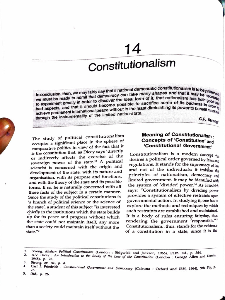 Constitutionalism | PDF | Constitution | Monarch