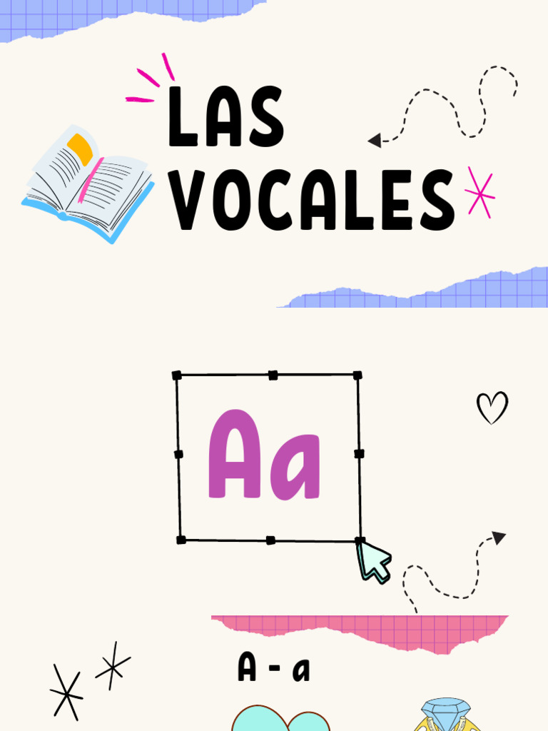 Vocabulario y Mapa Mental de Vocales | PDF