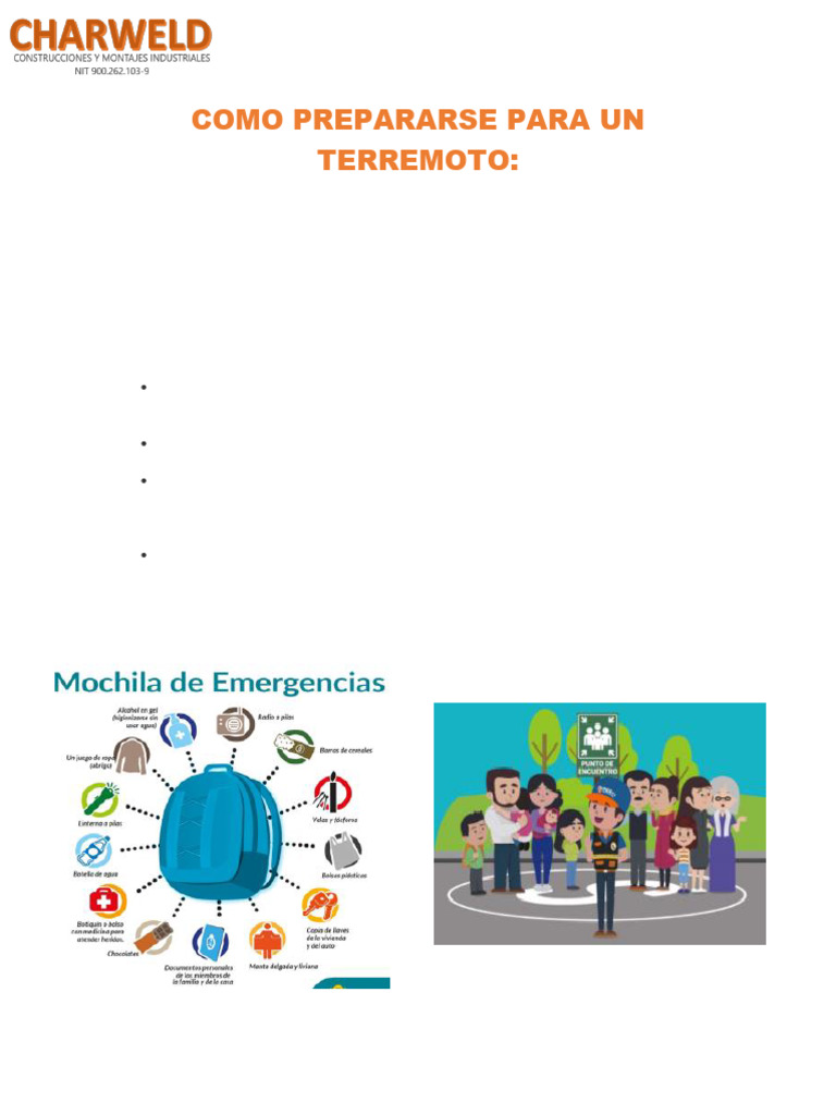 Como Prepararse para Un Terremoto | PDF | Temblores