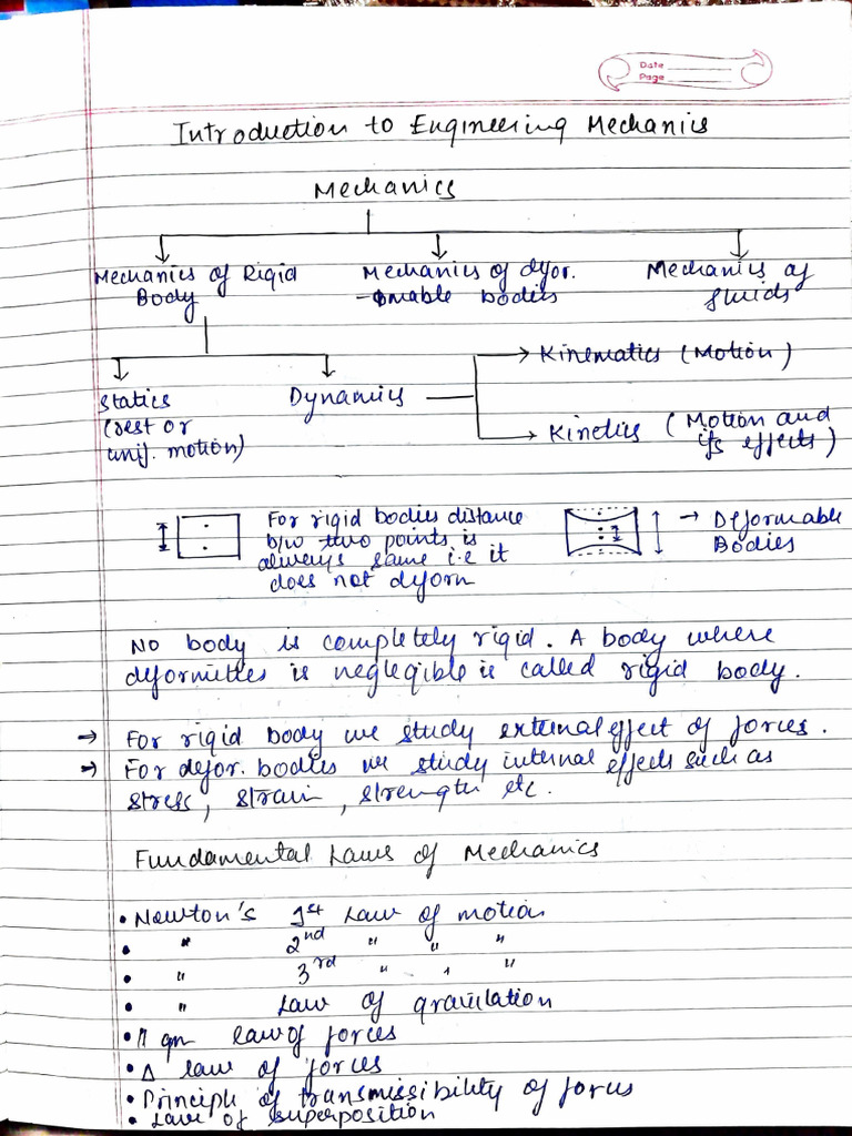 Intro To Mechanics | PDF