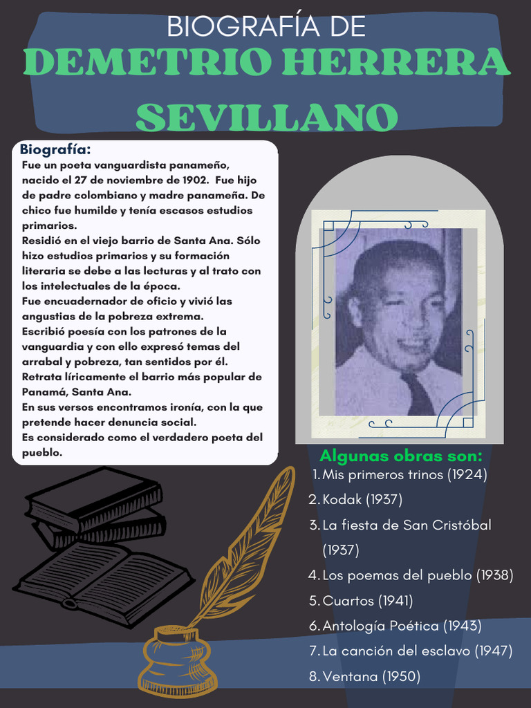 Demetrio Herrera Sevillano | PDF | Poesía | Escritura