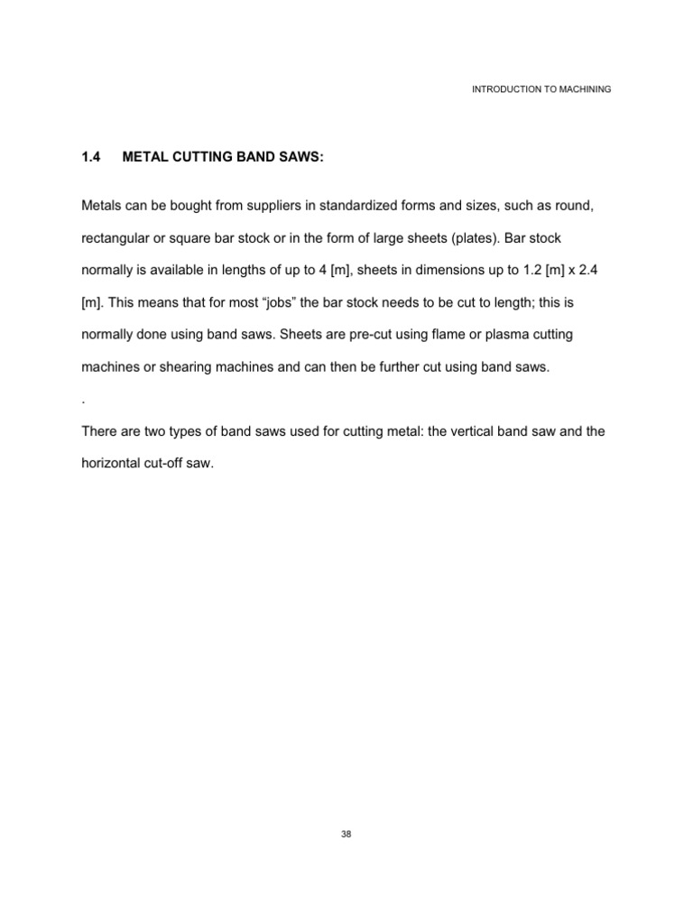 MODULE 4 The Bandsaw Handtools Safety Basics | PDF | Machining | Metalworking