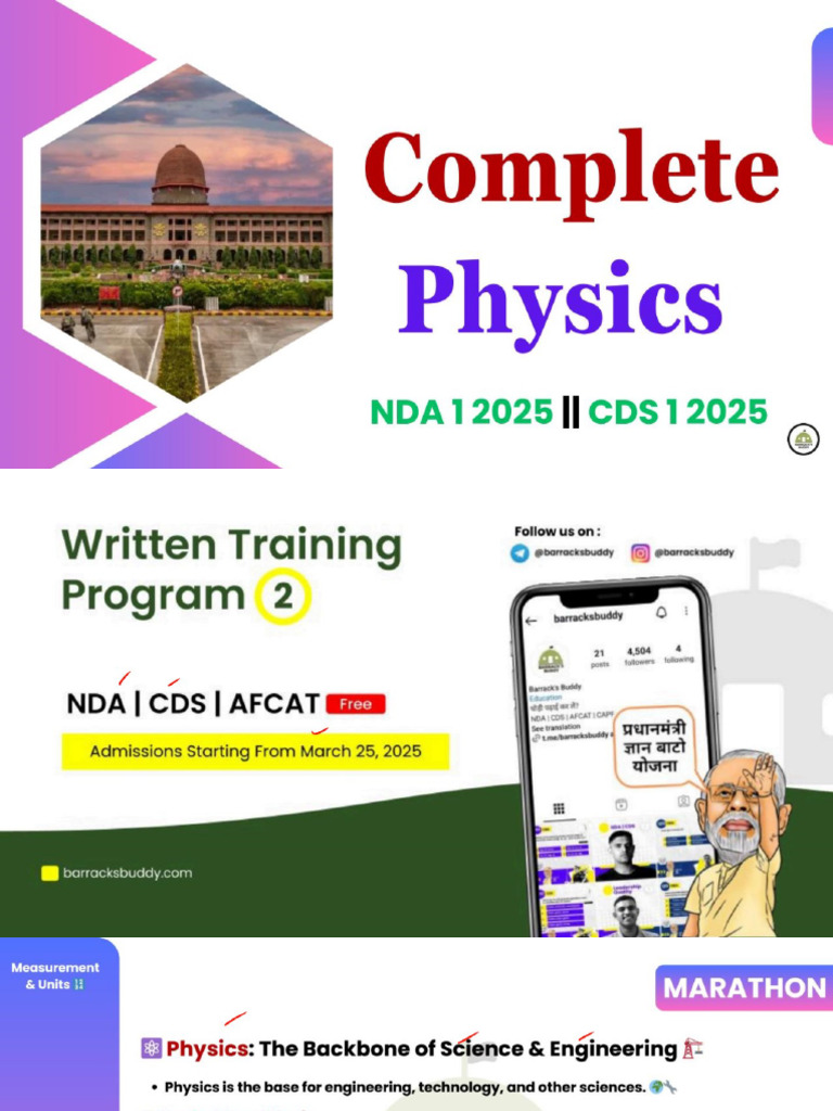 Physics 01 | PDF