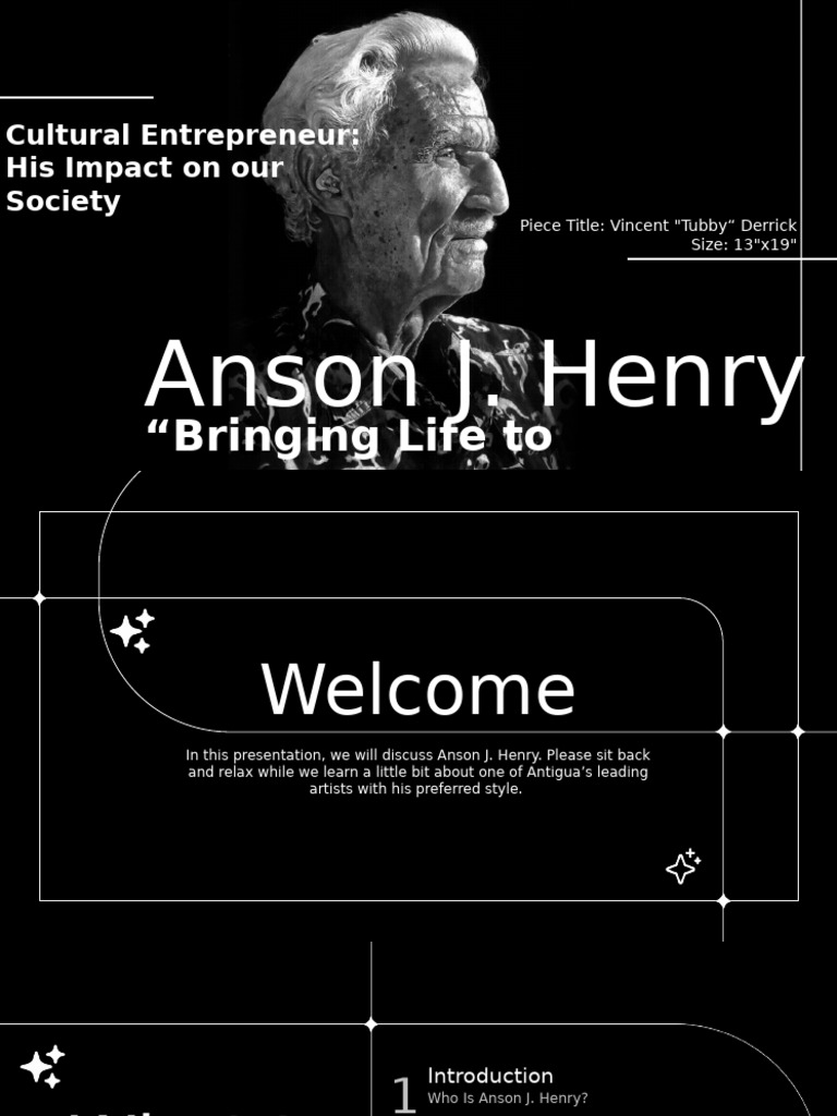 Anson J. Henry PowerPoint Presentation | PDF | Pencil | The Arts