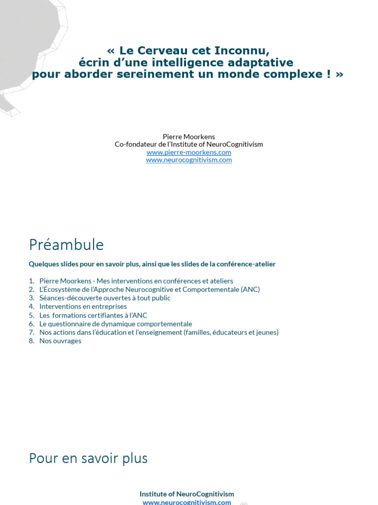 Approche Neurocognitive et Comportementale | PDF | Émotions | Motivant