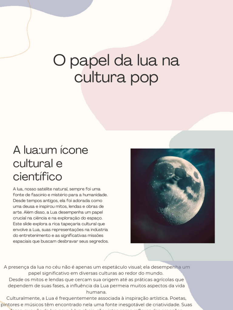 A Lua na Cultura e Ciência Populares | PDF | Lua | Exploração da Lua
