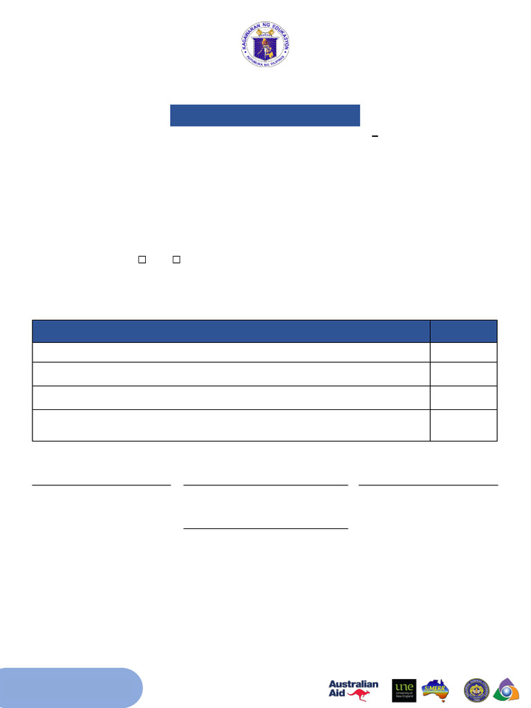 PMES Inter-Observer Agreement Form | PDF | Teachers | Learning