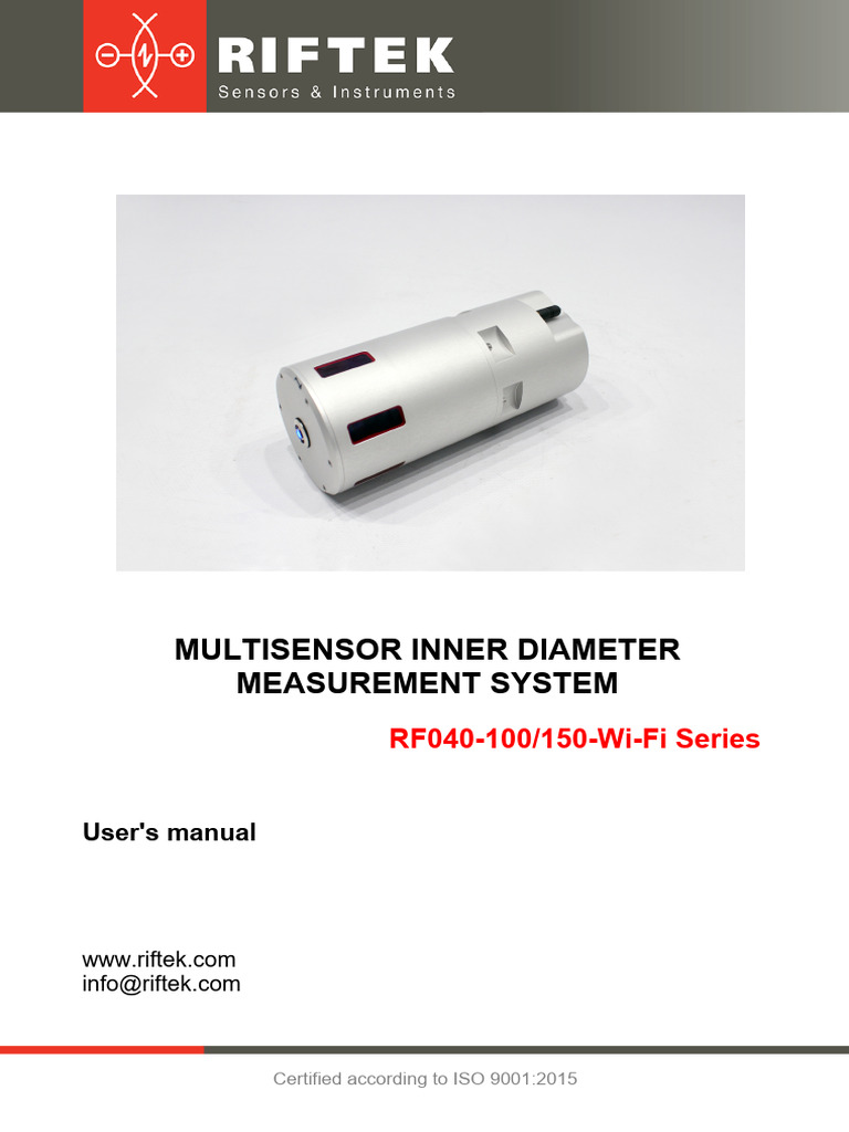 Multisensor Inner Diameter Measurement System Eng | PDF | Laser ...
