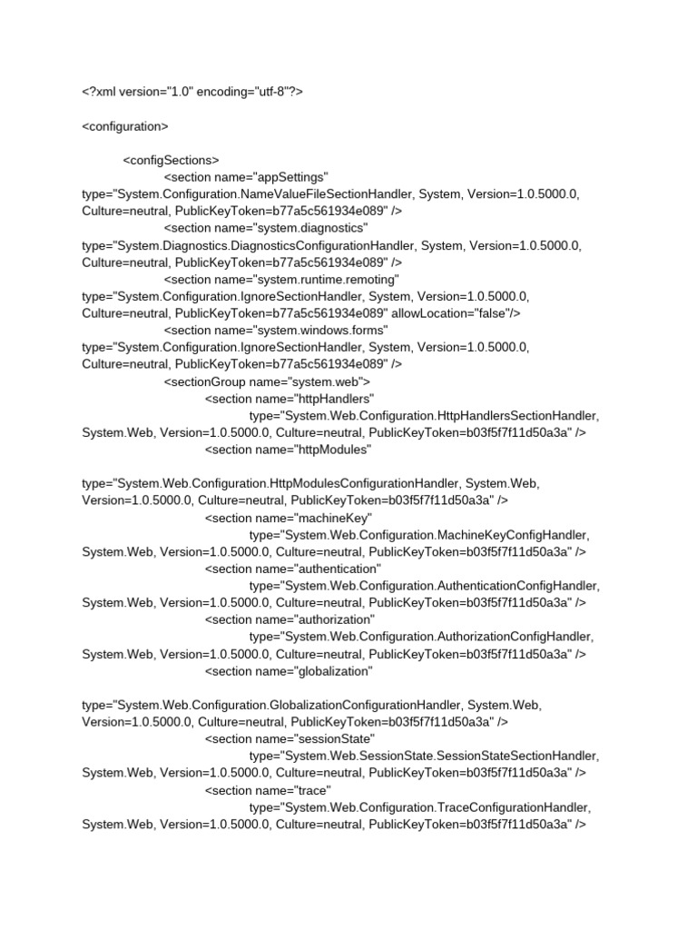 Machine Config | PDF