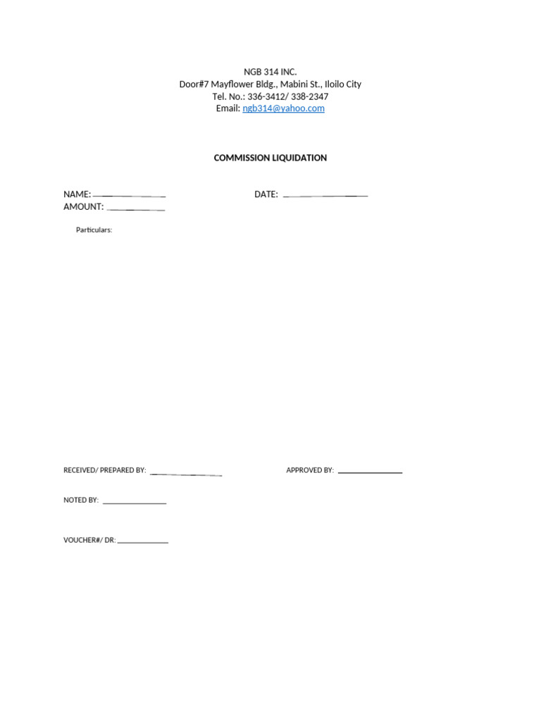 Commission Report | PDF