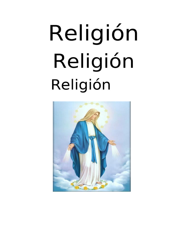 Conceptos Clave sobre Religión | PDF