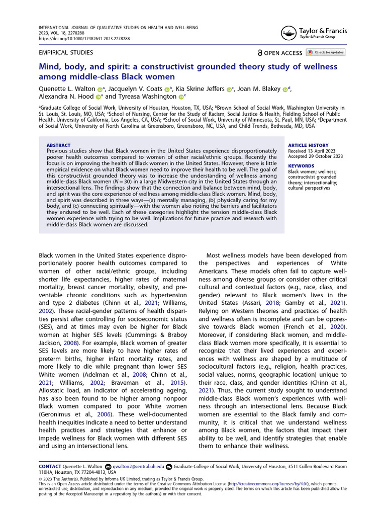 EBSCO-FullText-03 23 2025 | PDF | Intersectionality | Psychology