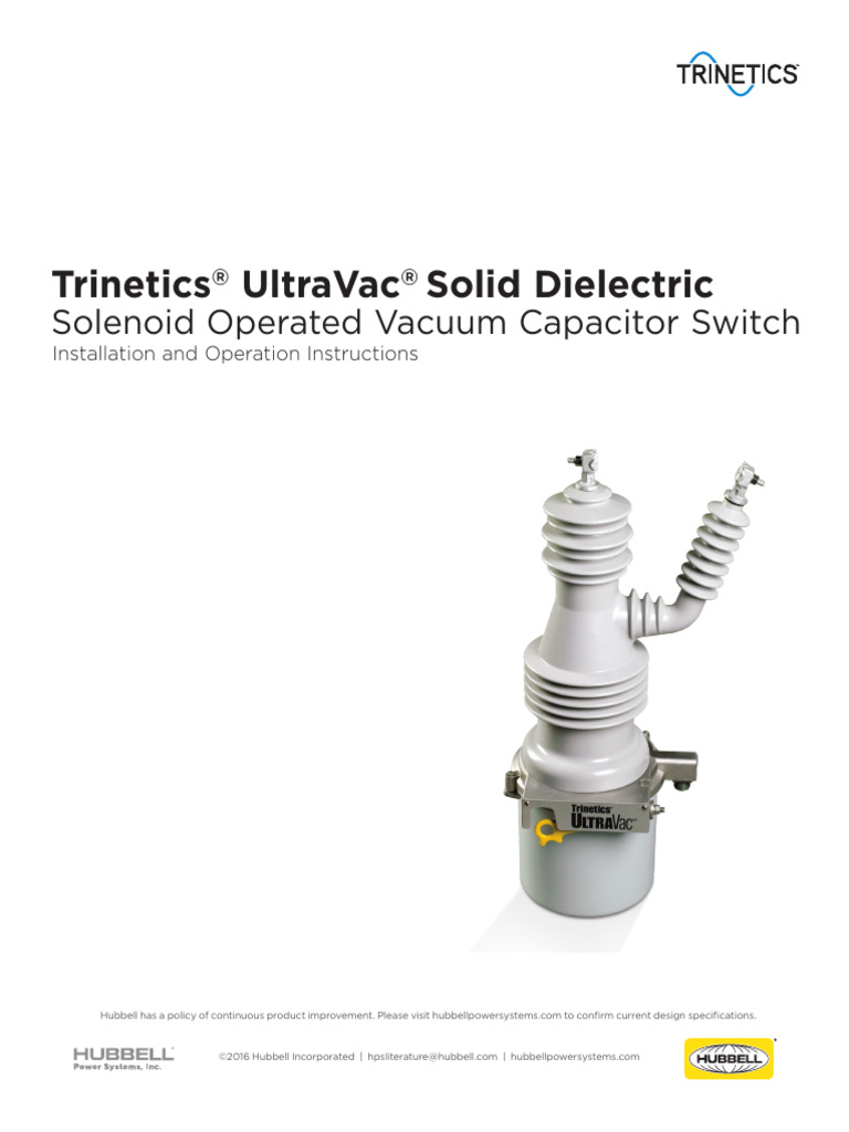 TD10095E Ultravac Solenoid Instruction Manual - DAO CACH TU BU | PDF ...