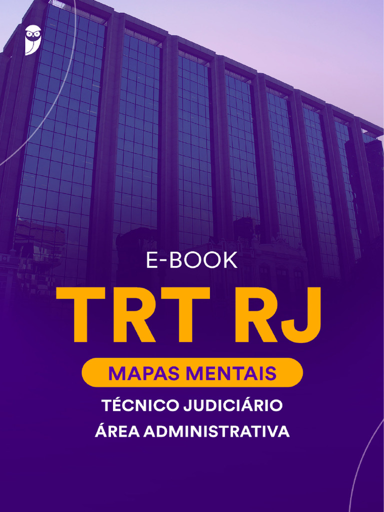 E Book Tribunais Mapas Mentais TRT RJ Tecnico Judiciario Area Administrativa LP | PDF