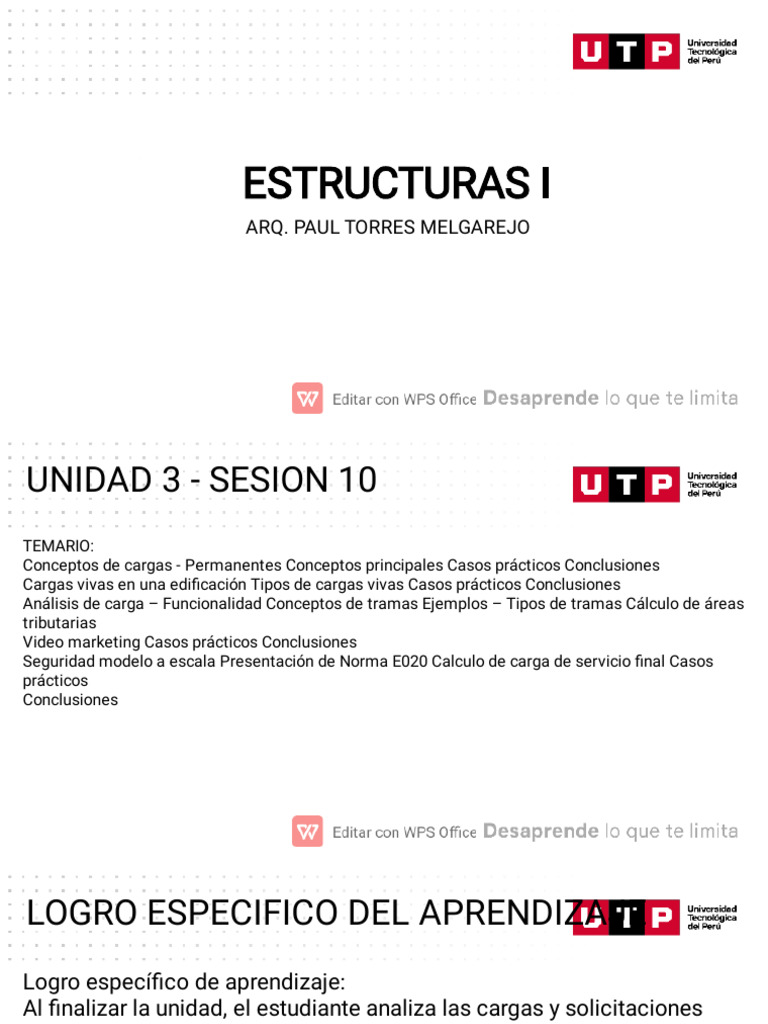 S010.S01-MATERIAL CORREGIDO_814657373 | PDF | edificio | Herida