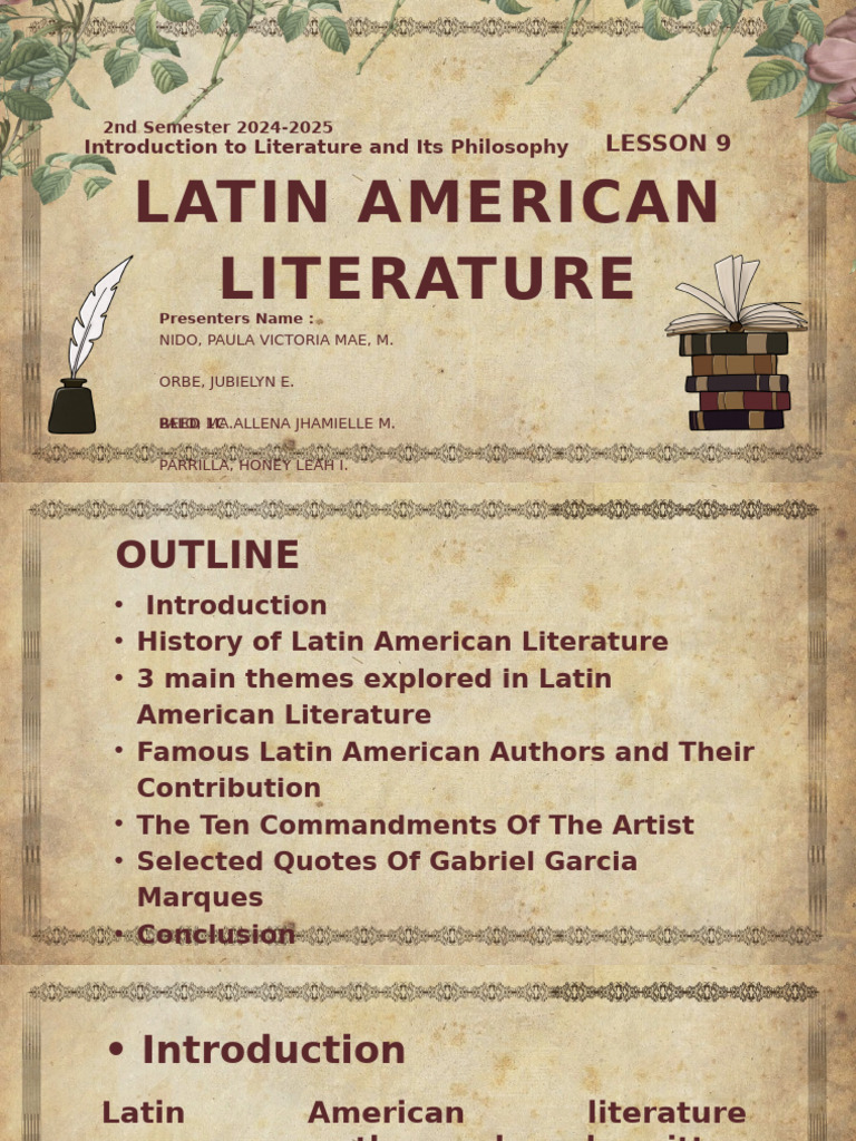 Latin American Literature | PDF | Latin American Literature | Gabriel ...