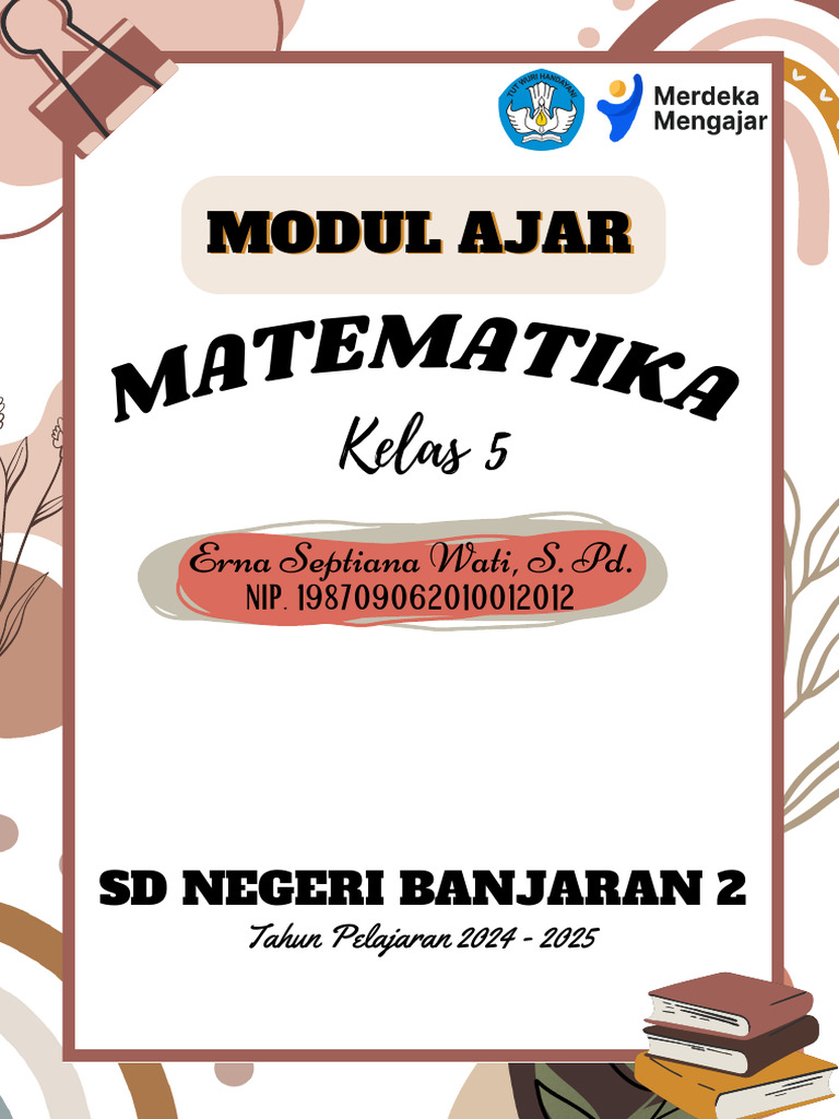 Copy of MODUL AJAR MTK_OBSERVASI_ERNA_B2 | PDF
