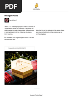 6 Piece Wooden Burr Puzzle Guide | PDF | Nature