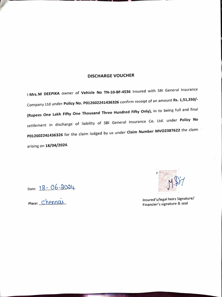 discharge voucher_19062024 | PDF