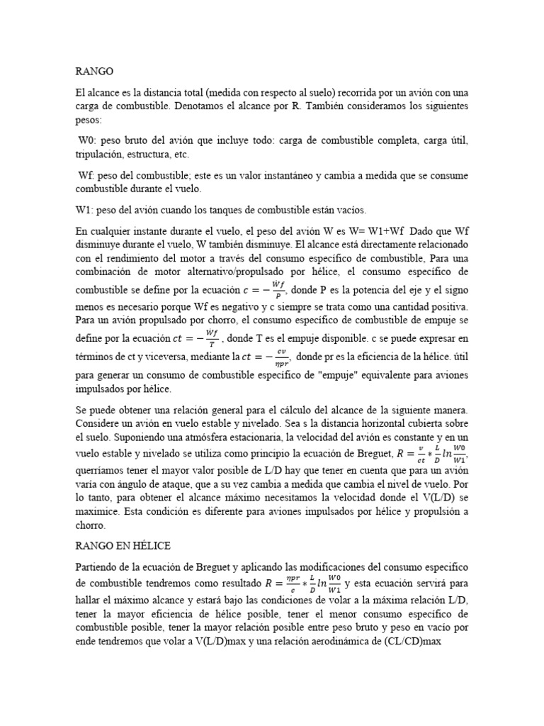 Taller - Rango Jcut | PDF | Aviación | Aeronave
