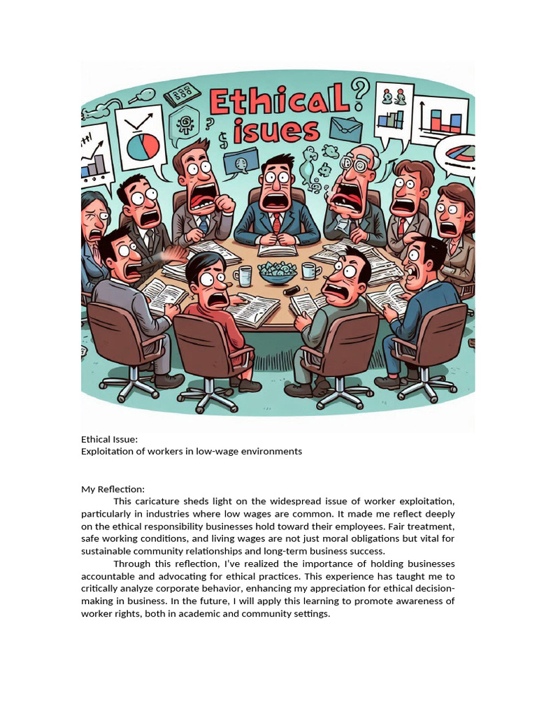 Worker Exploitation and Ethical Business Practices | PDF